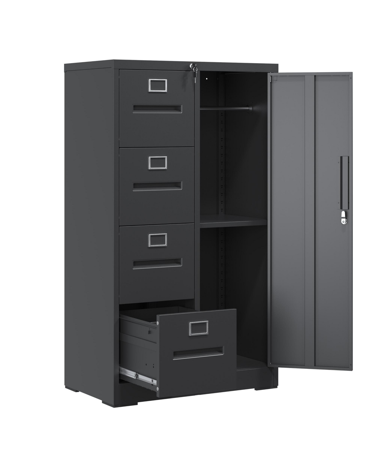Click here for Rainsken Vertical File Cabinet with Lock  2-in-1 S... prices