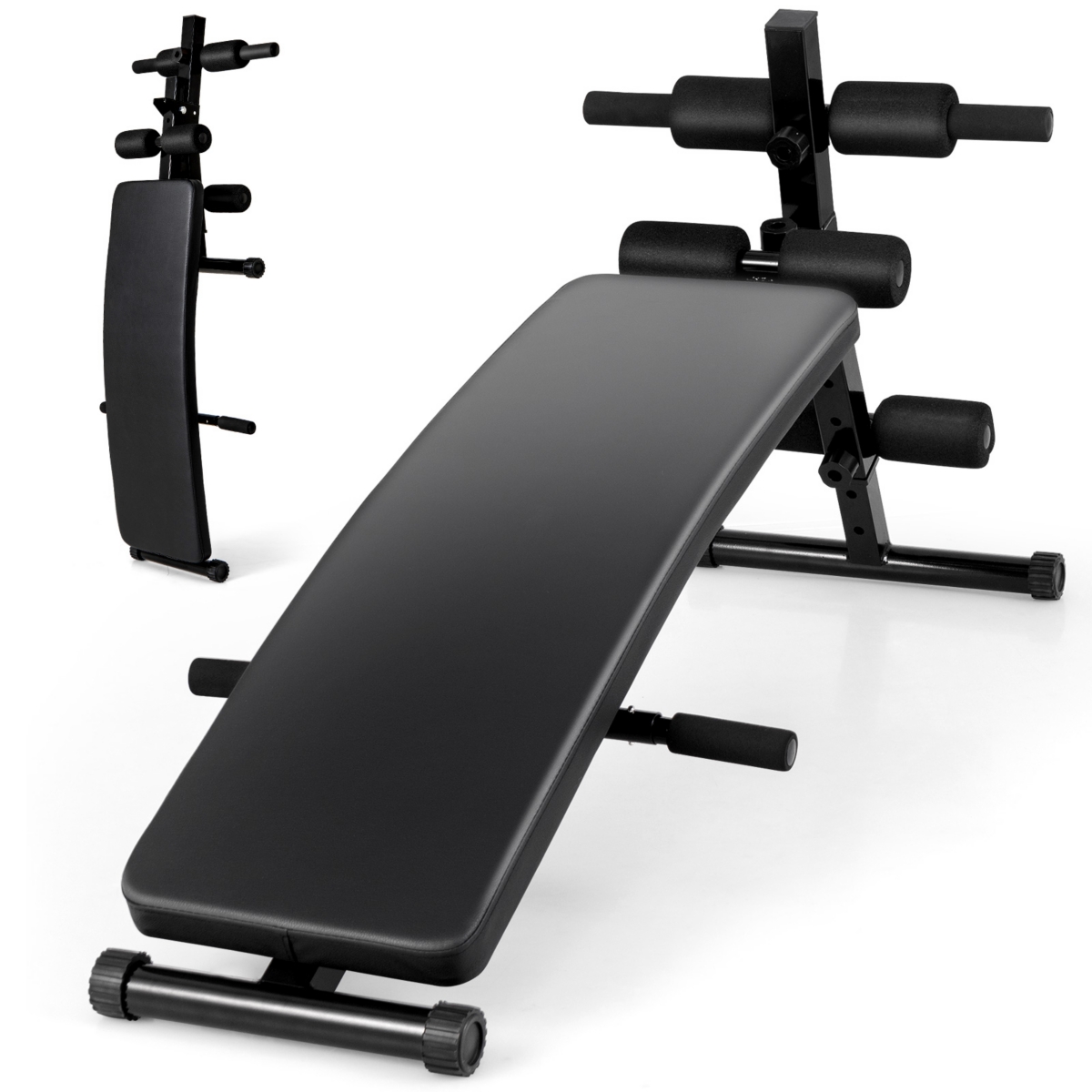 Click here for Home Gym Sit Up Bench Adjustable Decline Exercise... prices