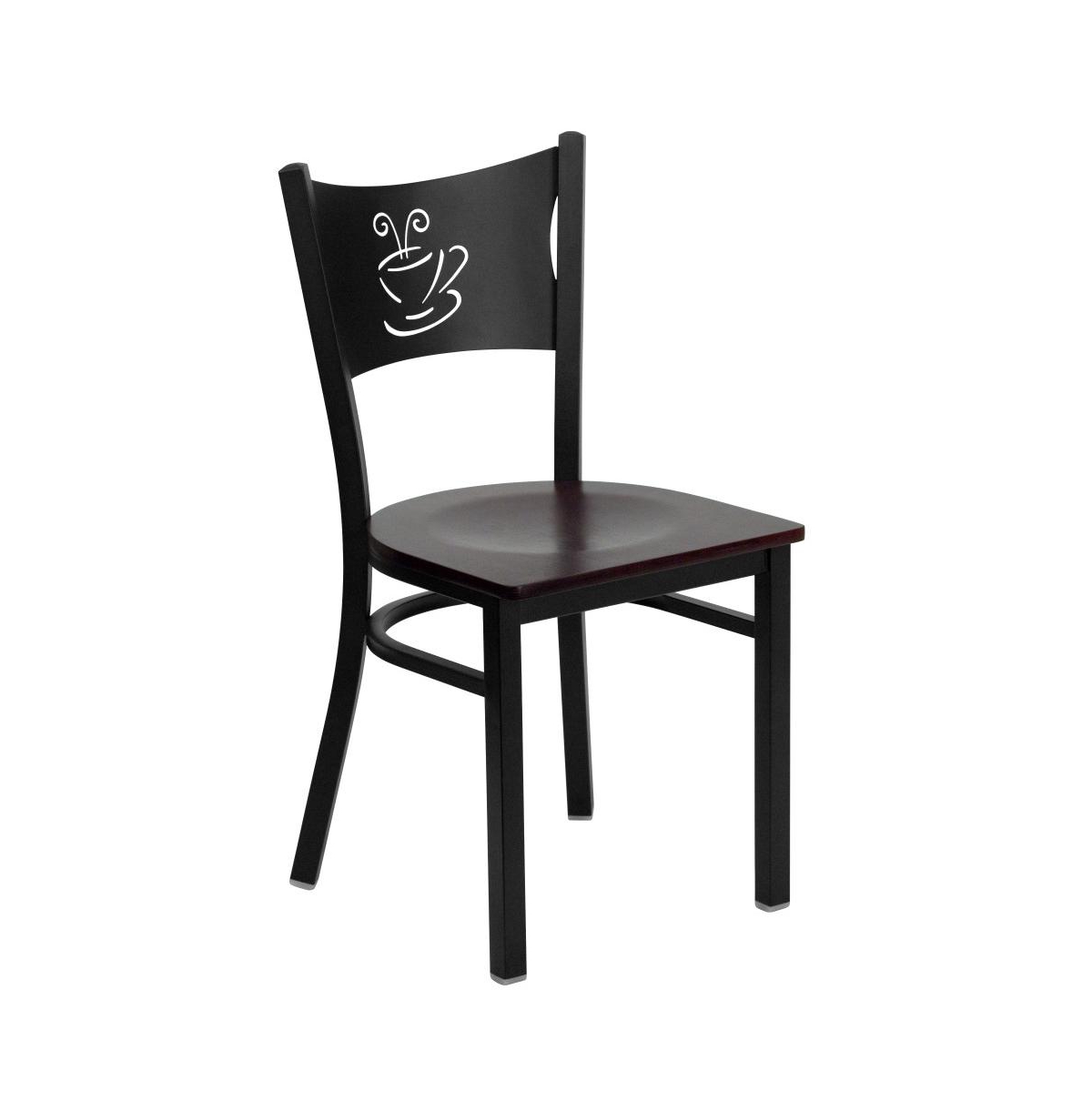 Click here for Emma+Oliver Coffee Back Metal Restaurant Dining Ch... prices