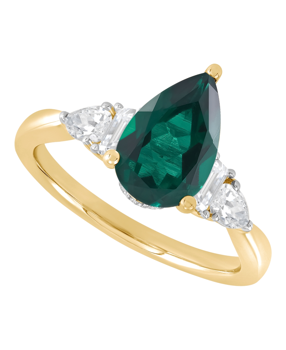 Click here for Macys Lab Grown Emerald (2 ct. t.w.) and Lab Grown... prices