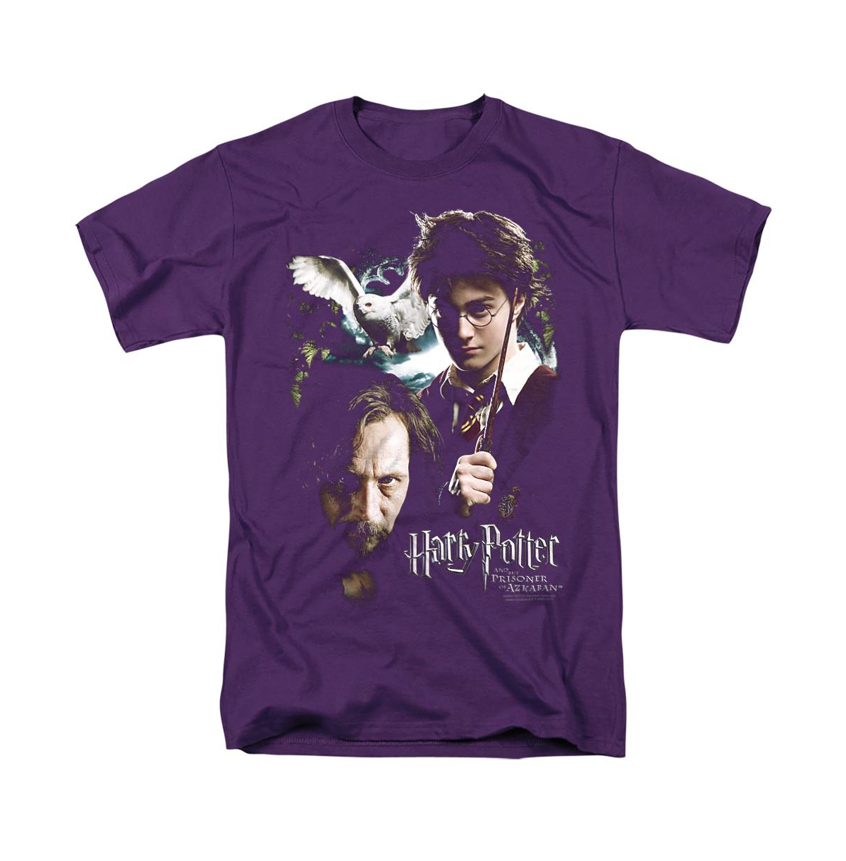 Click here for Harry Potter Mens Harry And Sirius T-Shirt - Purpl... prices