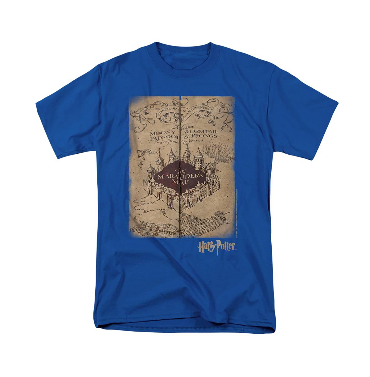 Click here for Harry Potter Mens Marauders Map T-Shirt - Royal prices