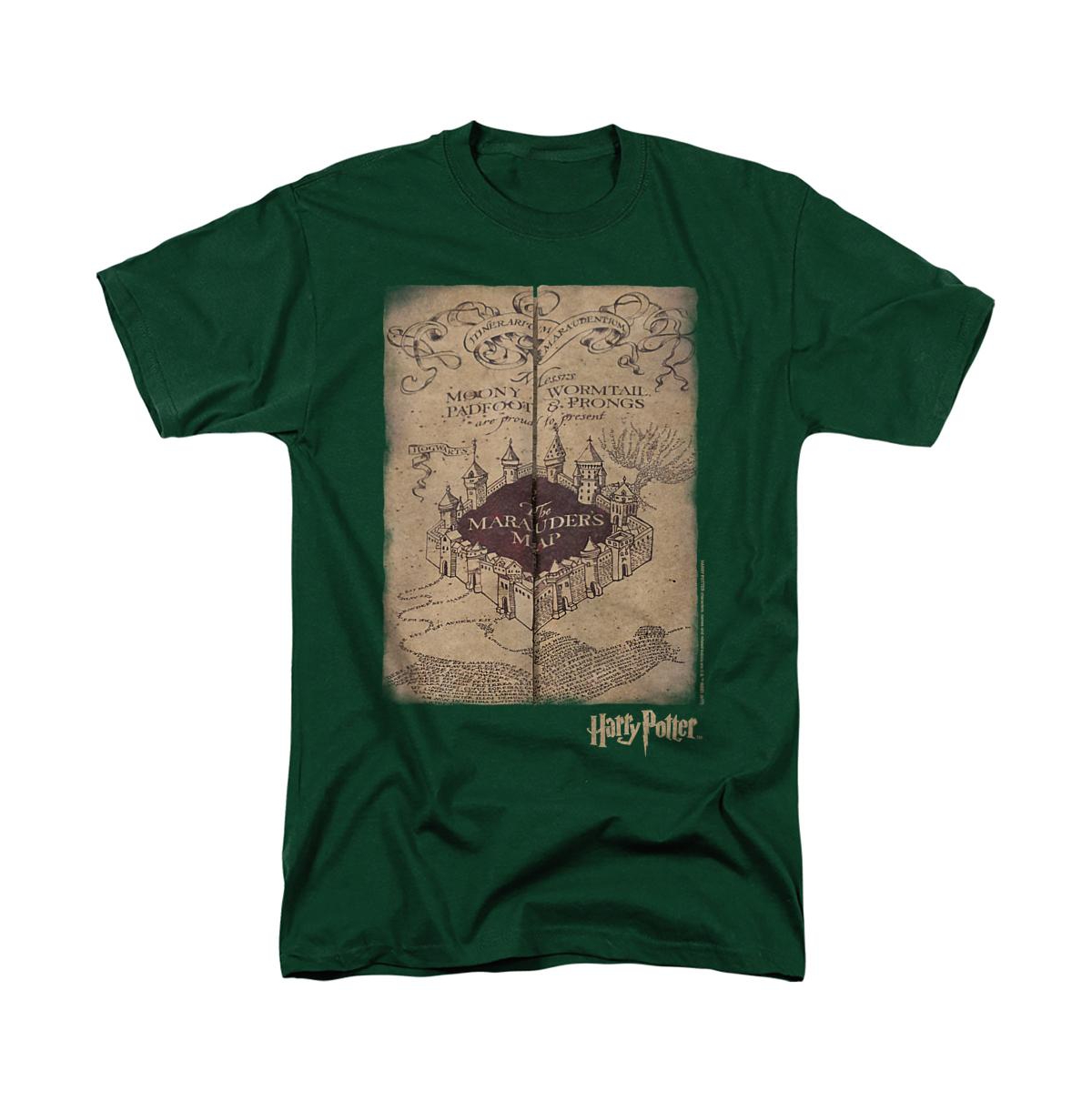 Click here for Harry Potter Mens Marauders Map T-Shirt - Hunter g... prices