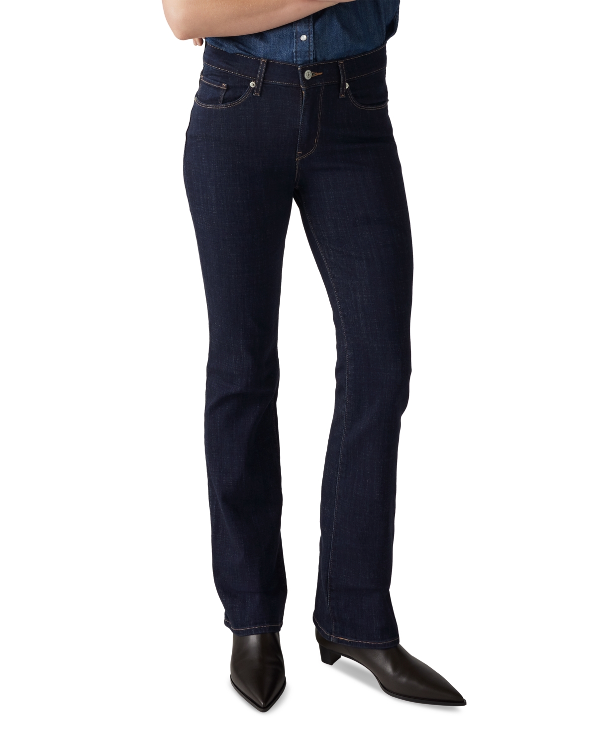 Click here for Levis Womens Casual Classic Mid Rise Bootcut Jeans... prices