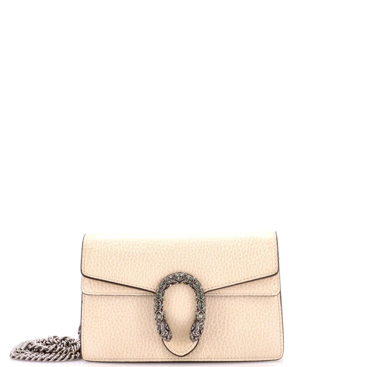 Click here for Pre-Owned Gucci Super Mini Dionysus Bag Leather -... prices