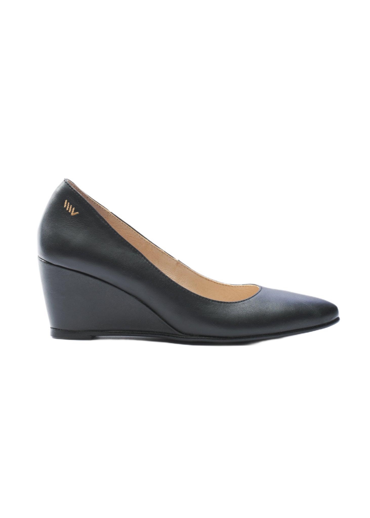 Click here for Viscata Womens Verona Leather Wedges - Black prices
