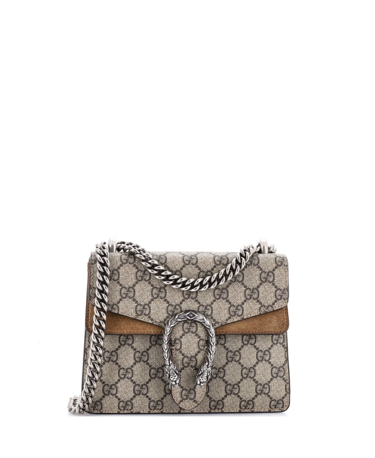 Click here for Pre-Owned Gucci Mini Dionysus Bag Gg Coated Canvas... prices