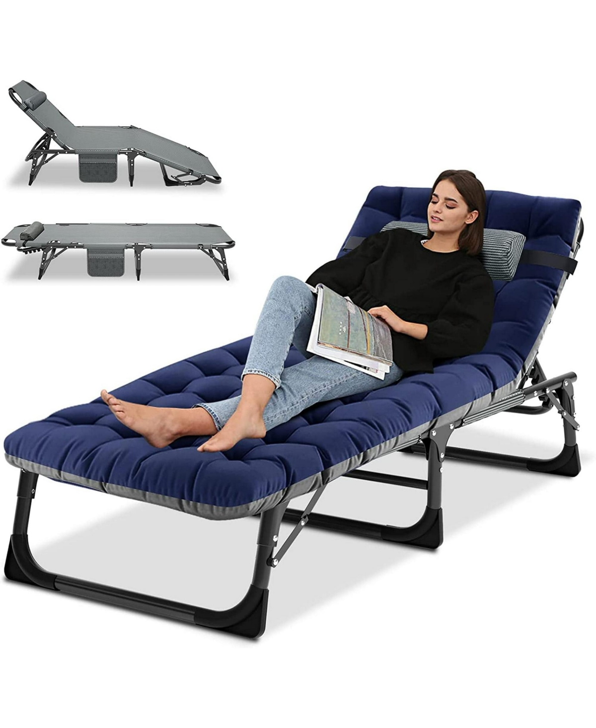 Click here for Aboron 4-in-1 Sunbathing Lounge Chair - Adjustable... prices
