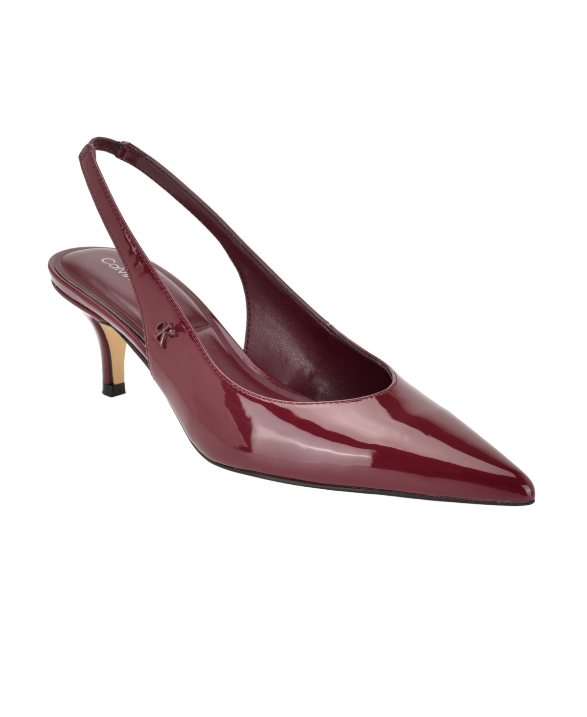 Click here for Calvin Klein Womens Emersyn Kitten Heel Slingback... prices