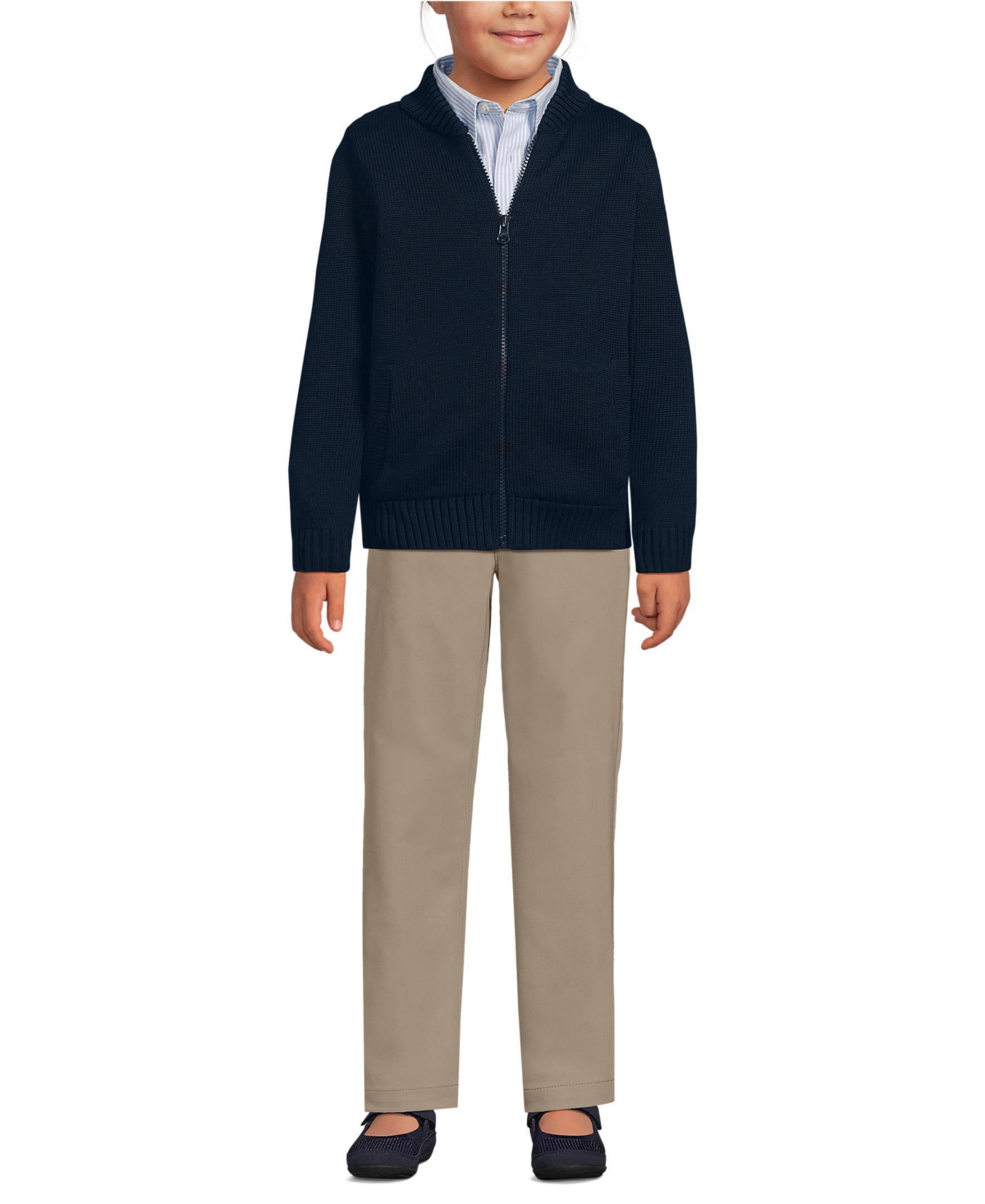 Click here for Lands End Girls School Uniform Legacy Full Zip Car... prices