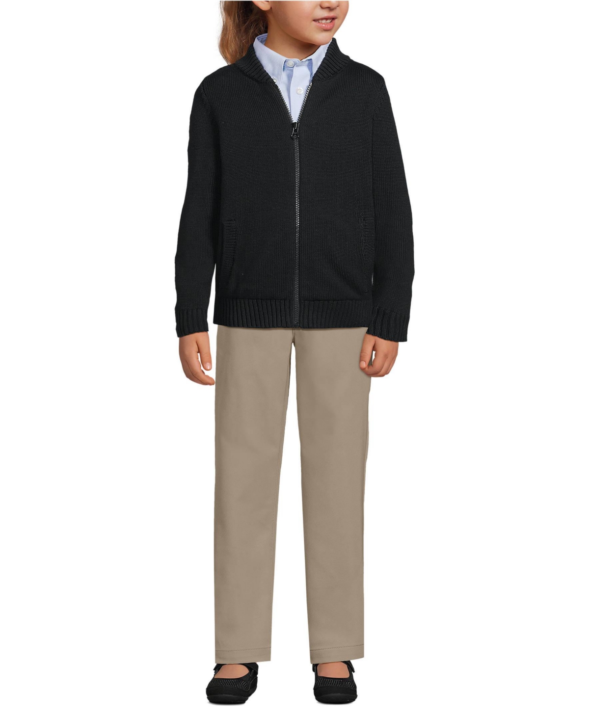 Click here for Lands End Girls School Uniform Legacy Full Zip Car... prices