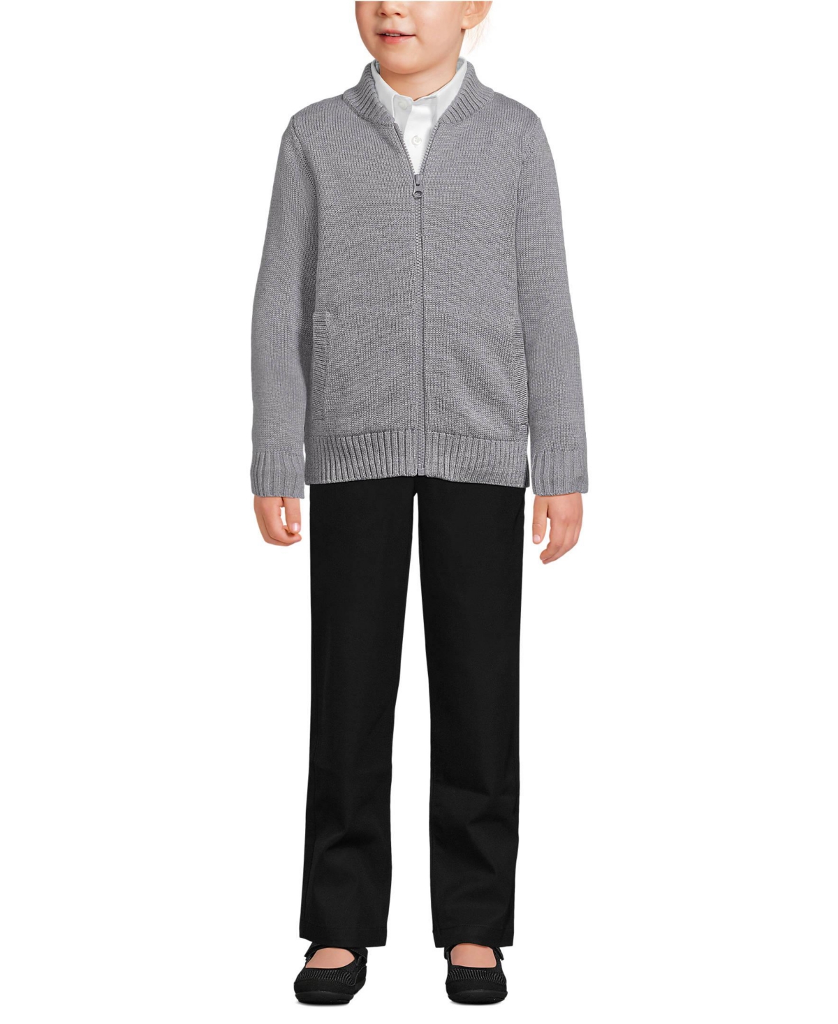 Click here for Lands End Girls School Uniform Legacy Full Zip Car... prices