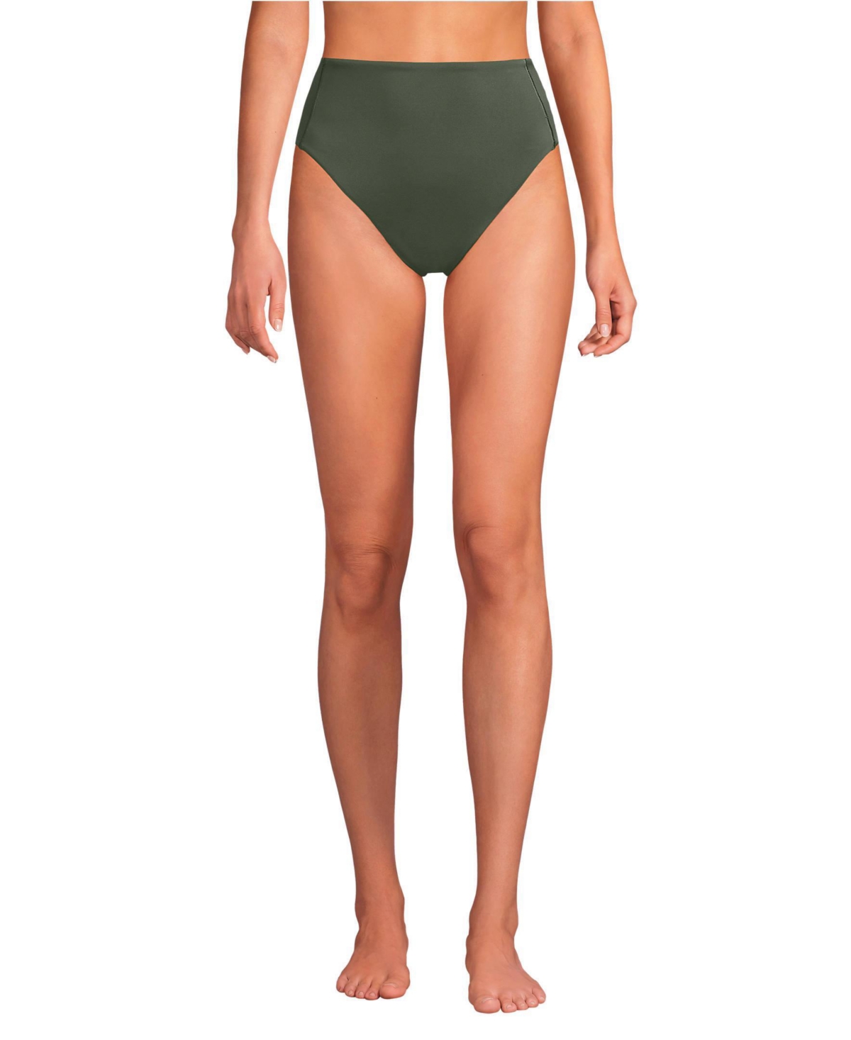 Click here for Lands End Womens Tugless QuickDry High Waisted Hig... prices
