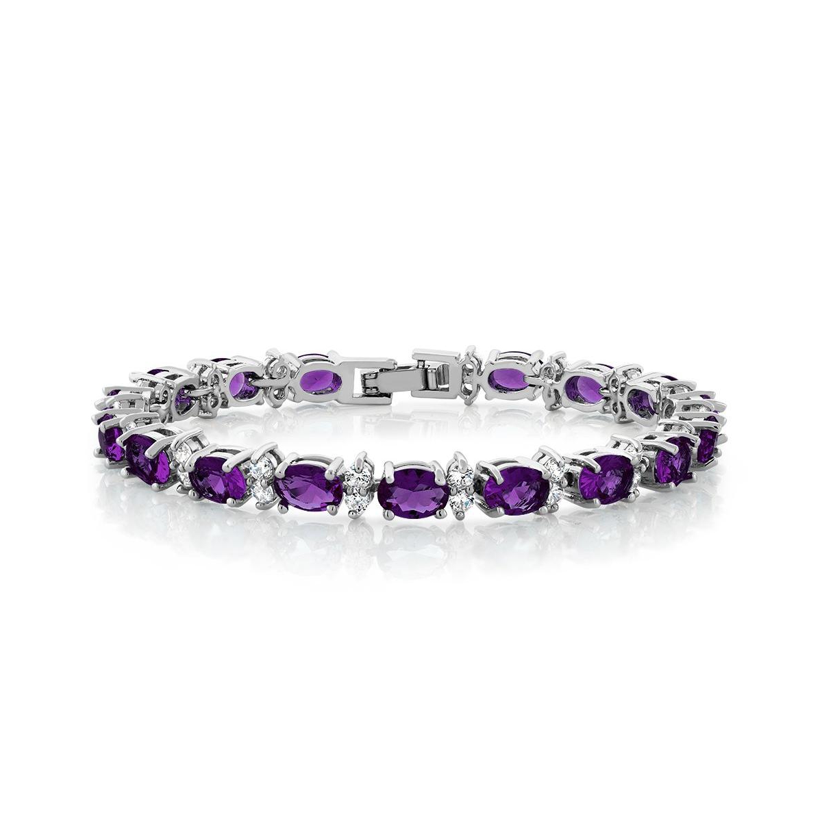 Click here for Gnuadz Womens Tennis Bracelet Oval Round Cz 7 Inch... prices
