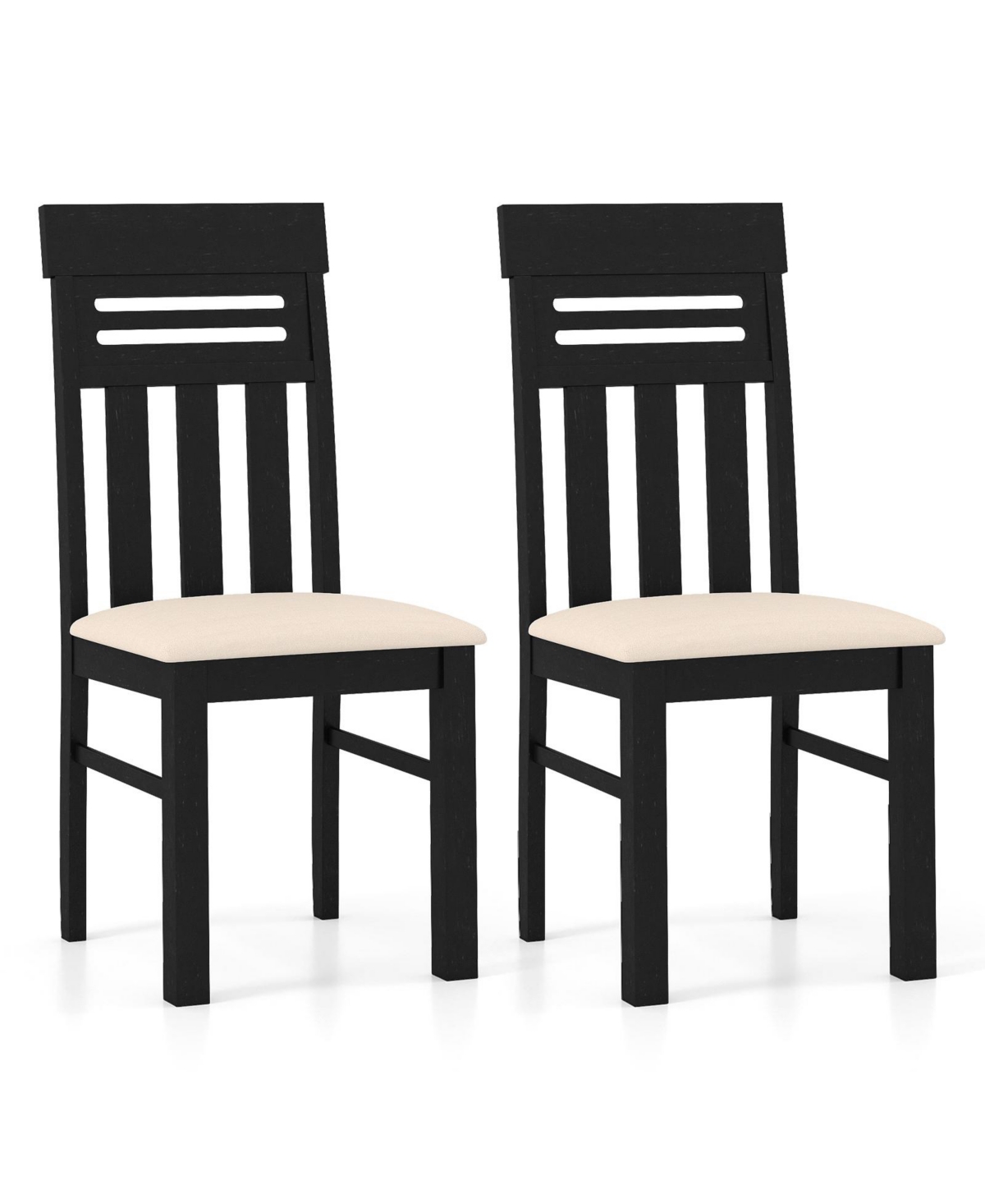 Click here for Slickblue Set of 2 High Back Dining Chairs for Kit... prices