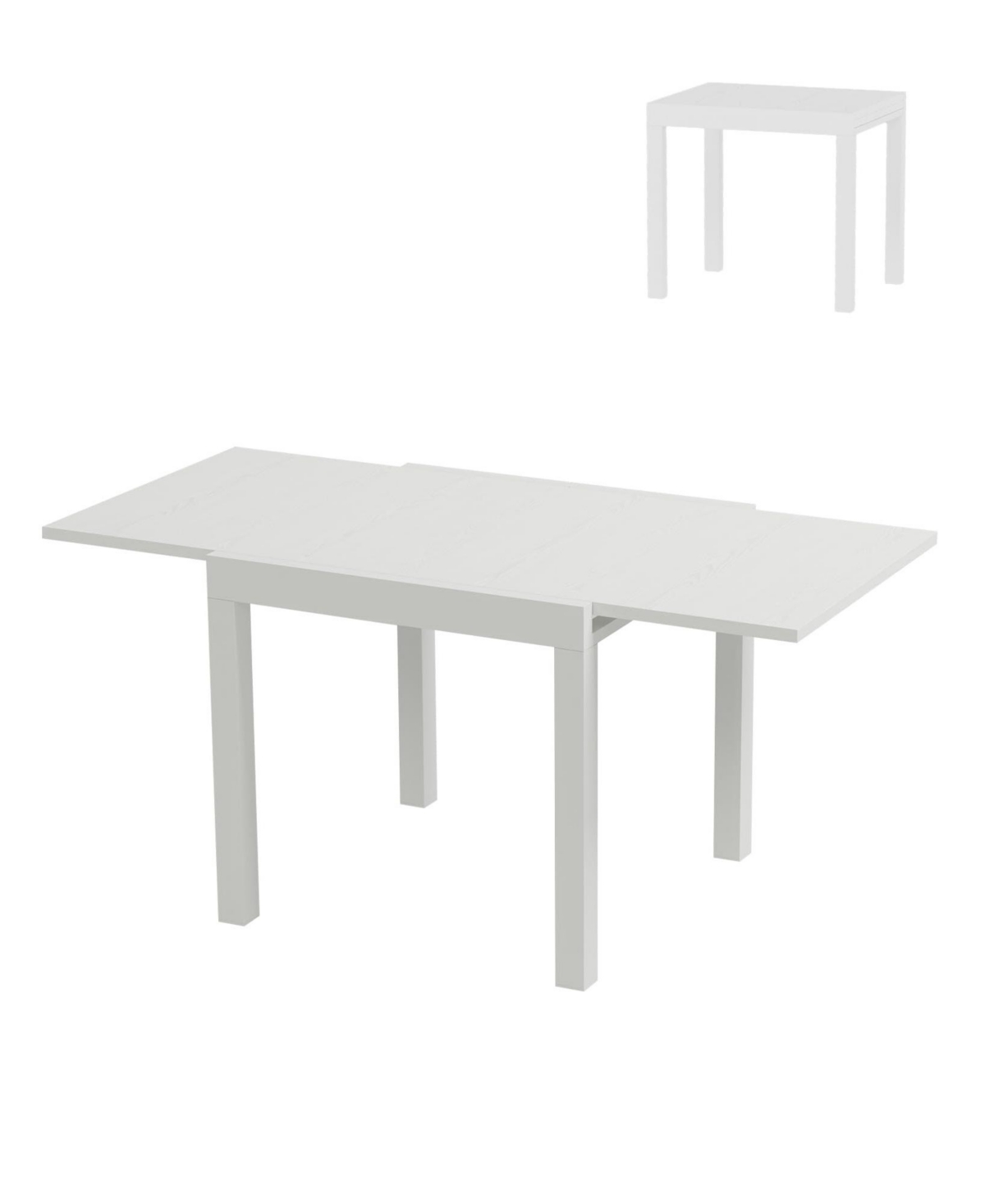 Click here for homfan Expandable Outdoor Dining Table with Alumin... prices