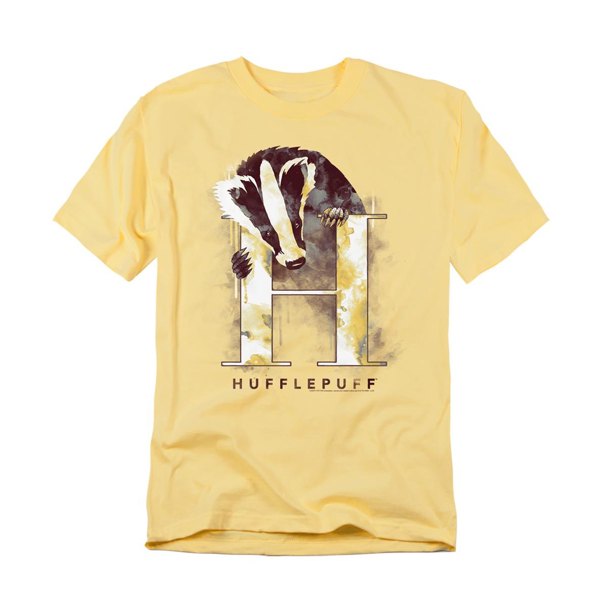 Click here for Harry Potter Mens Hufflepuff Watercolor Crest T Sh... prices