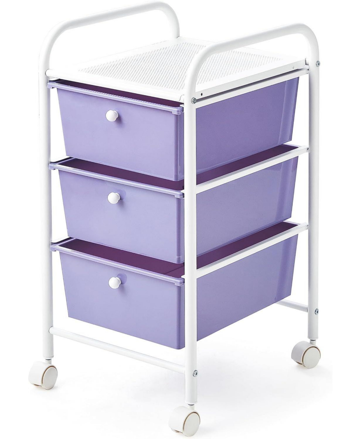 Click here for DormCo Suprima Storage Carts - 3 Drawer Shelf - Pu... prices