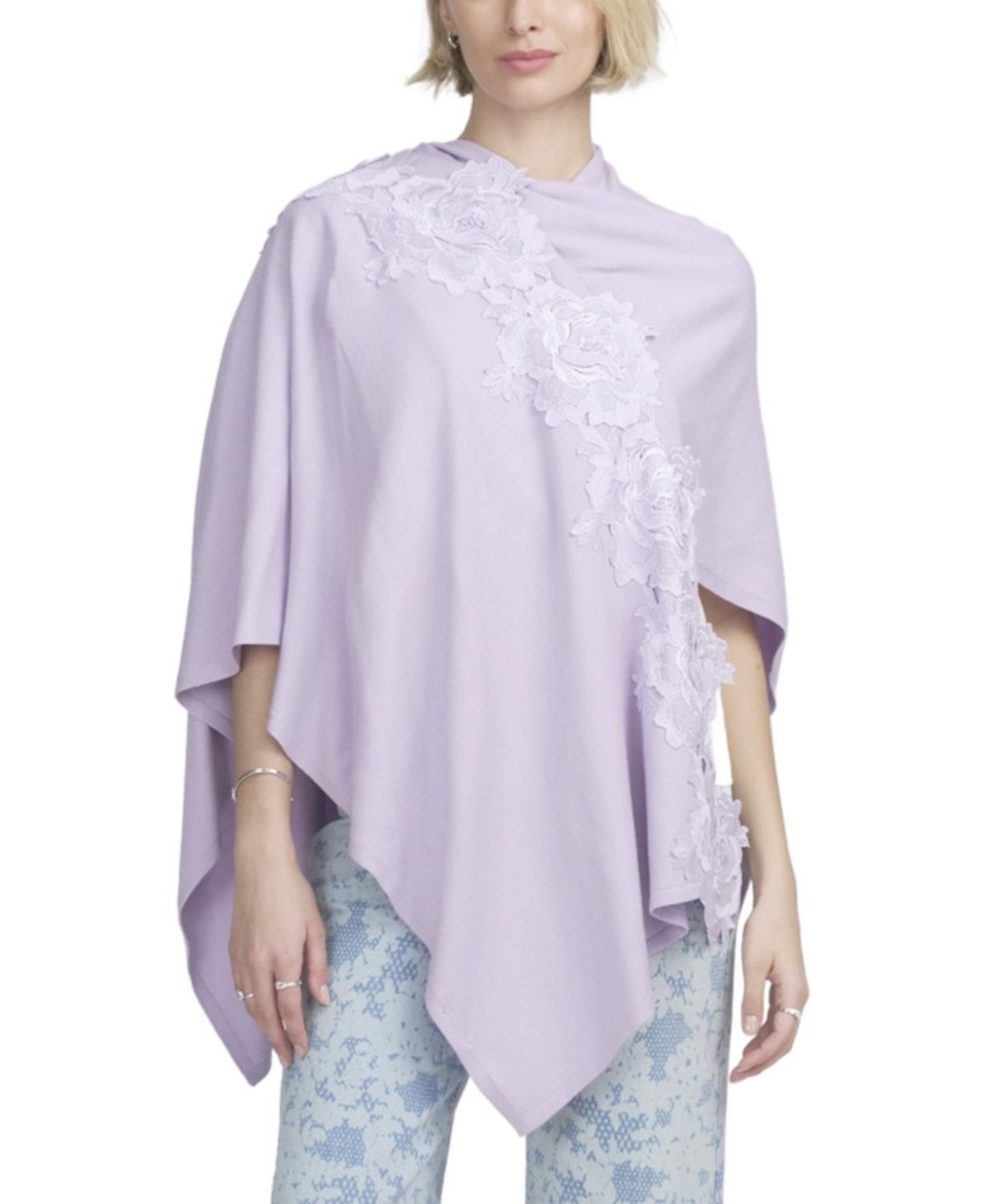 Click here for Elle Collection Fine Gauge Draped Cardigan With La... prices