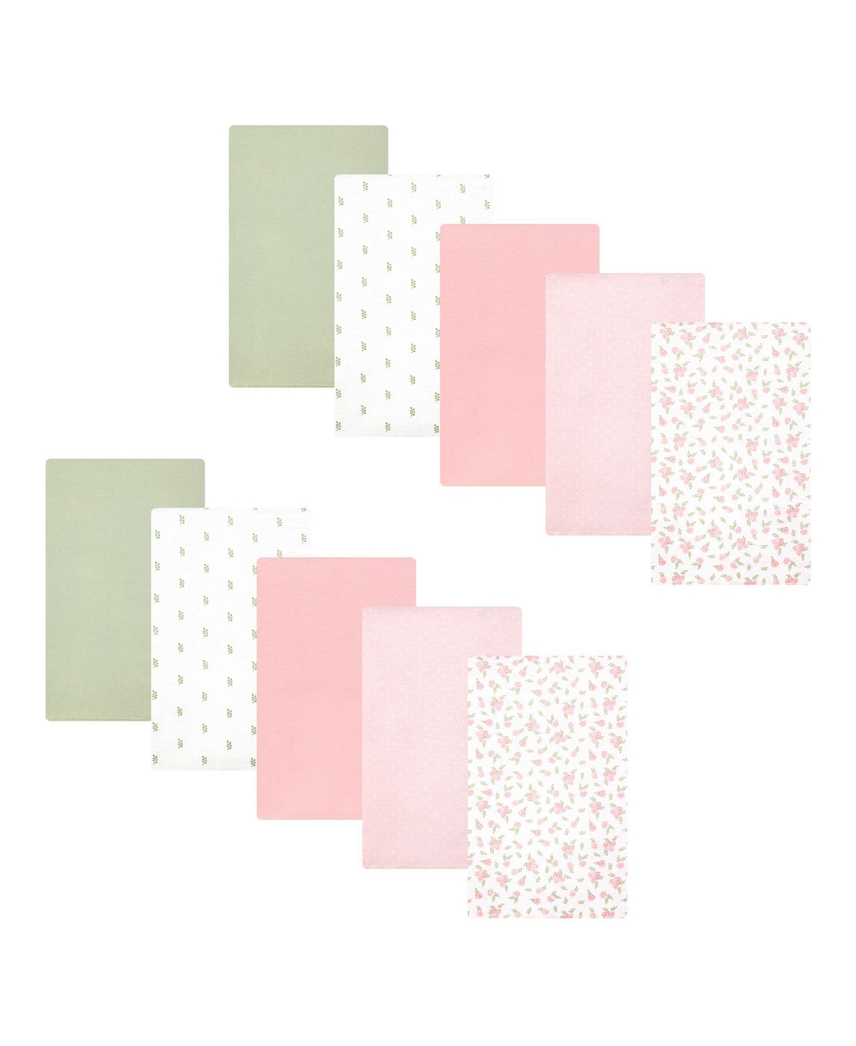 Click here for Hudson Baby Girl Cotton Poly Flannel Burp Cloths 1... prices