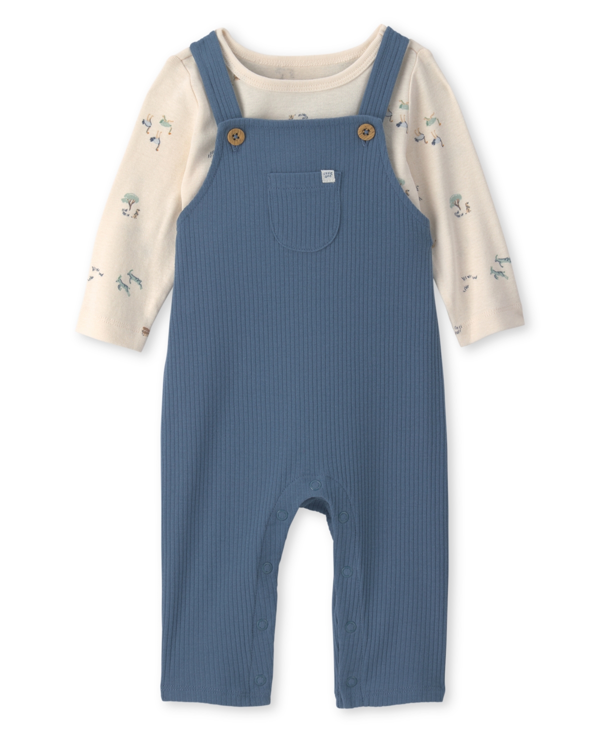 Click here for Carters Baby Boys Top and Overall 2-Piece Set - Bl... prices