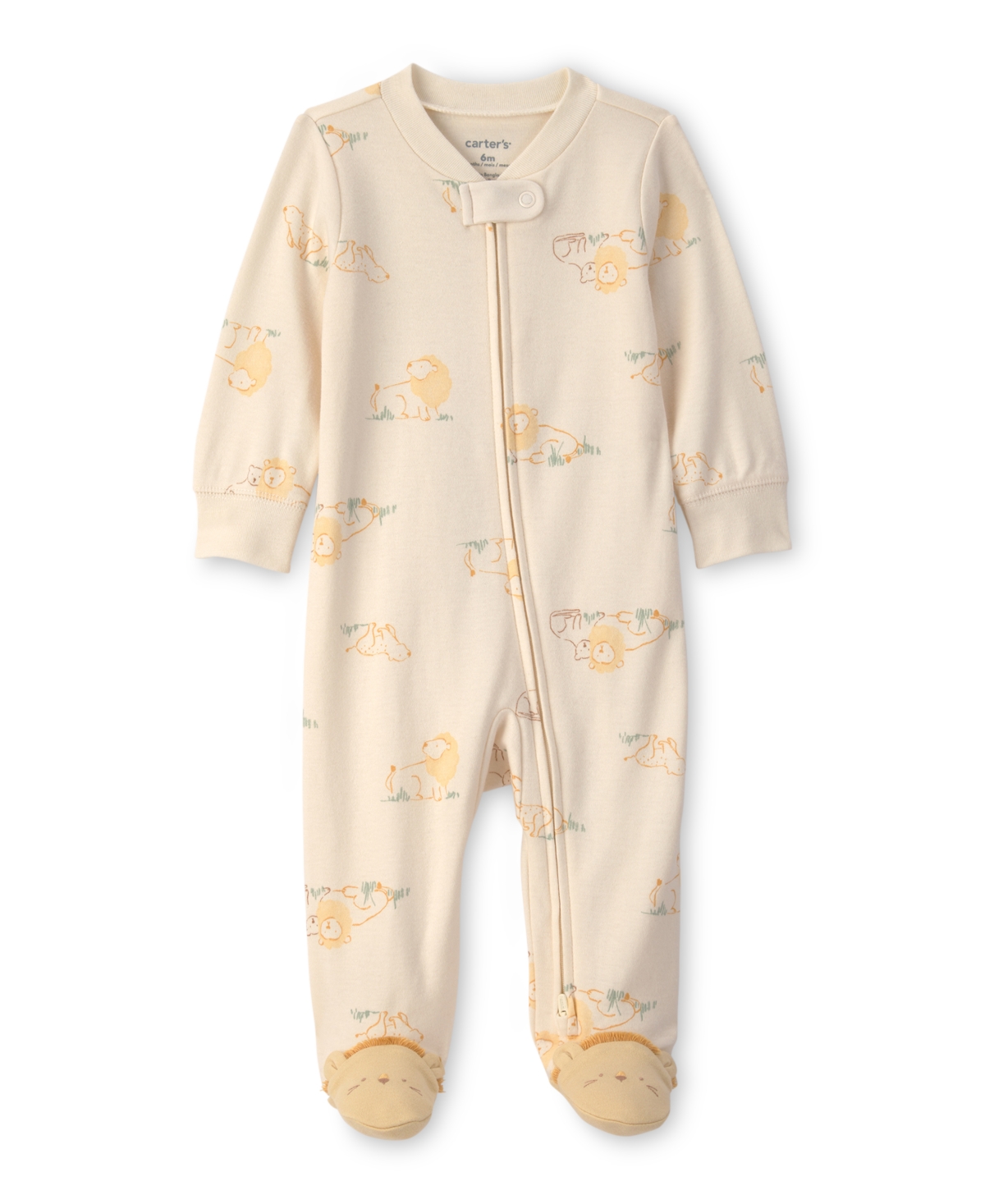 Click here for Carters Baby Boys Lion Snug Fit Sleep & Play - Ivo... prices