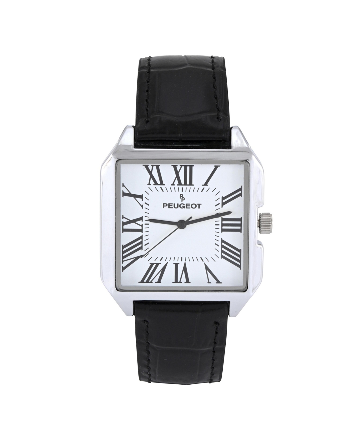 Click here for Peugeot Mens White Dial Square Vintage Dress Watch... prices