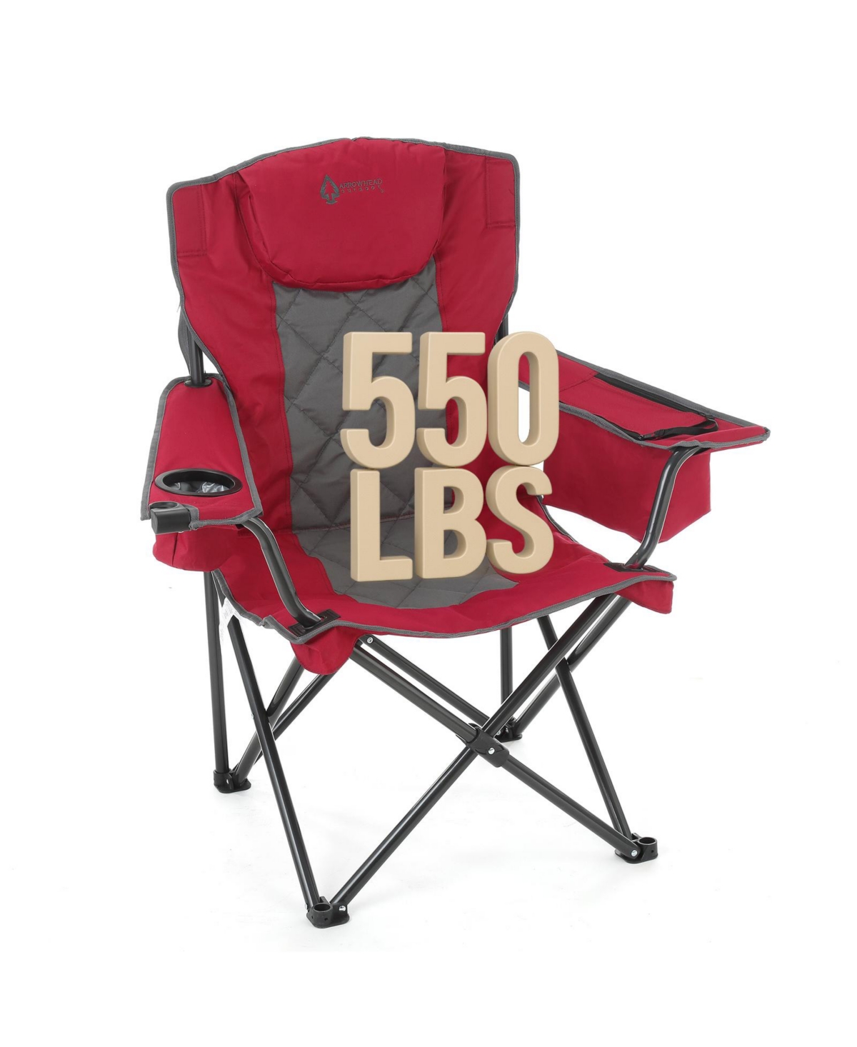 Click here for Arrowhead Outdoor Folding Camp Chair w/ Headrest... prices