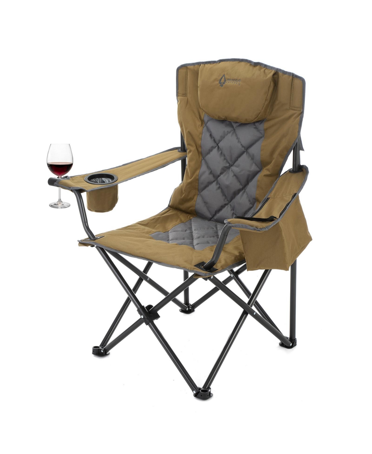 Click here for Arrowhead Outdoor Folding Camp Chair w/ Headrest... prices