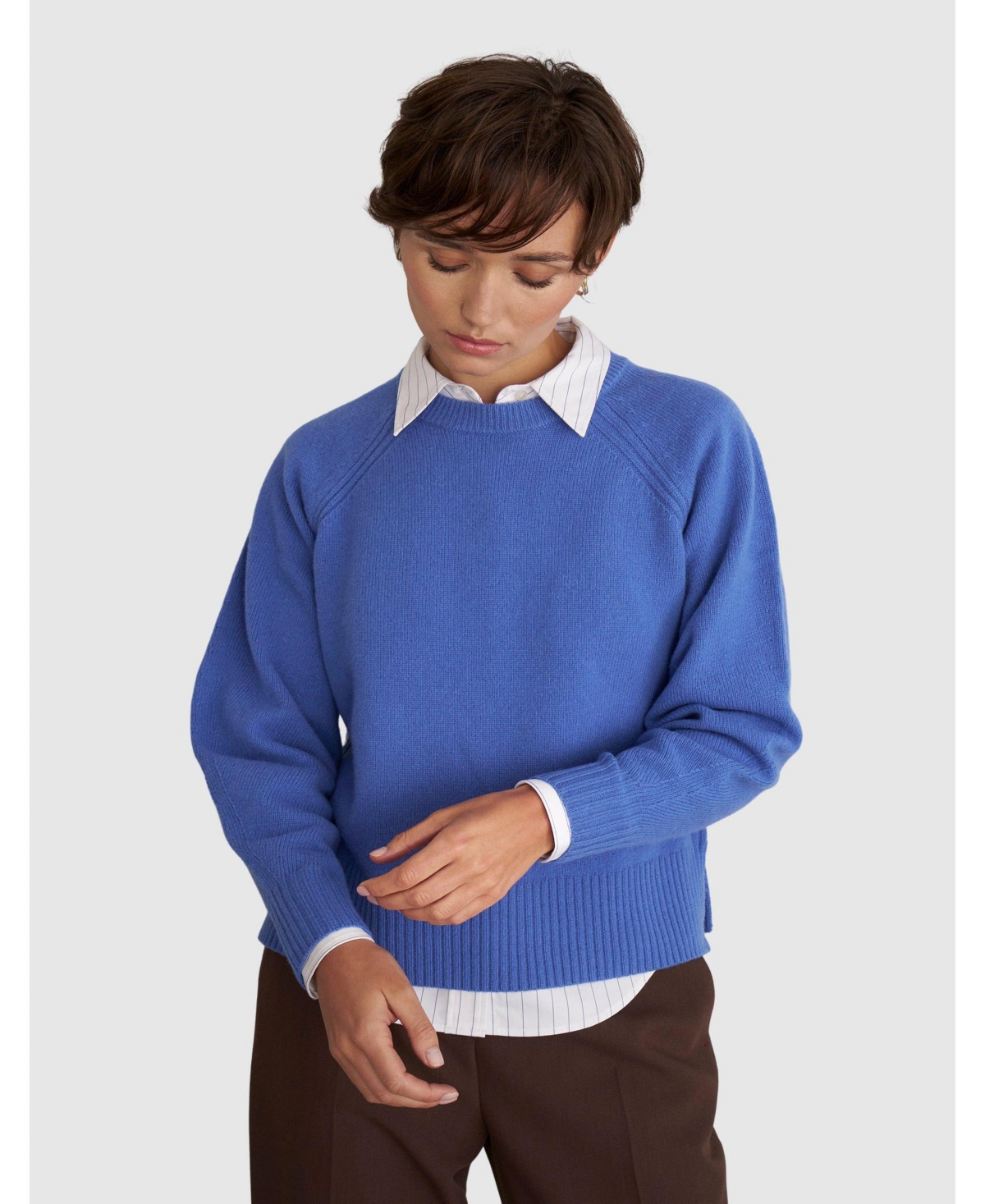 Click here for Hobbs London Womens Dannie Cinched-Waist Collard S... prices