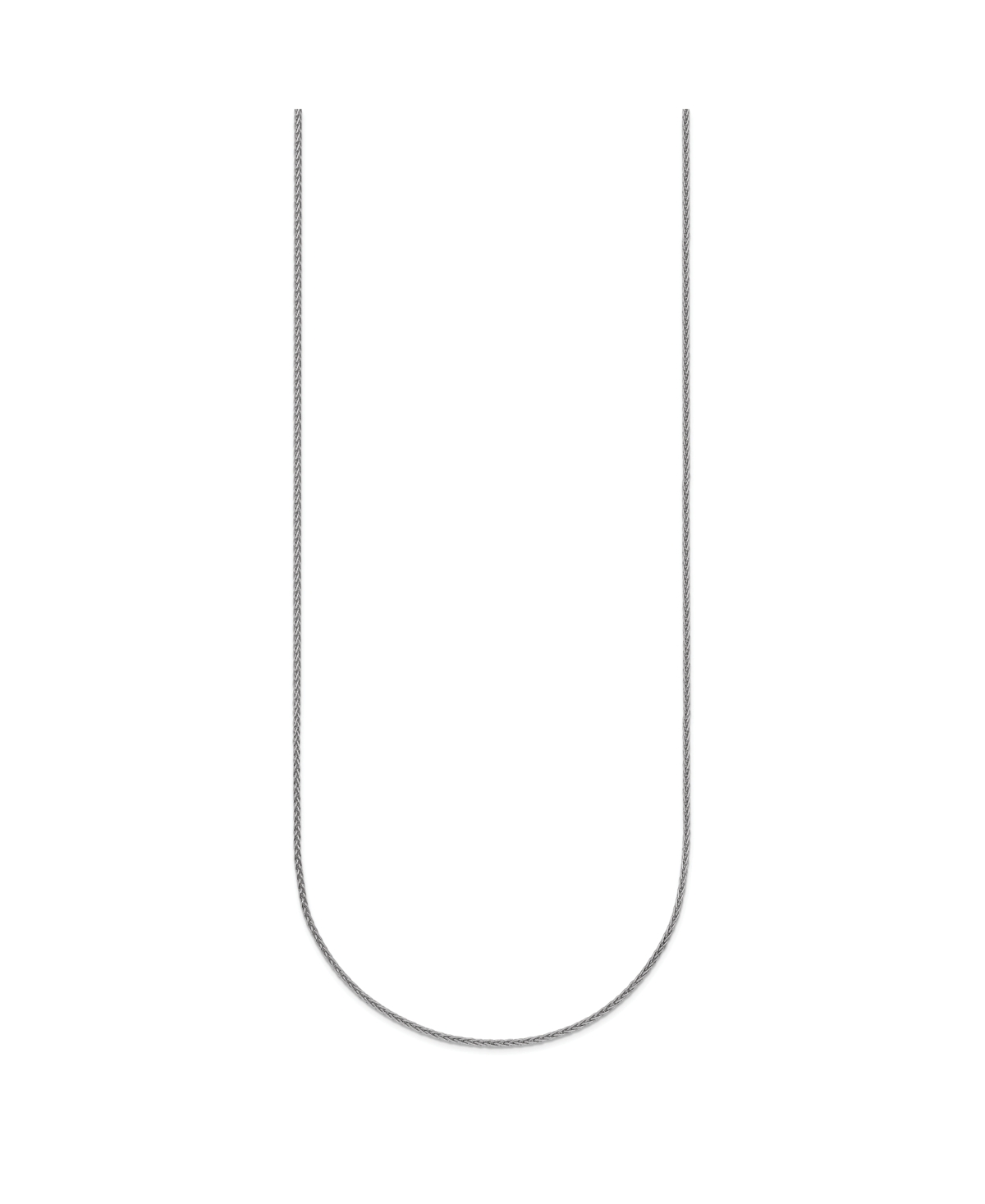 Click here for Macys Wheat Chain Necklace in Platinum - White prices