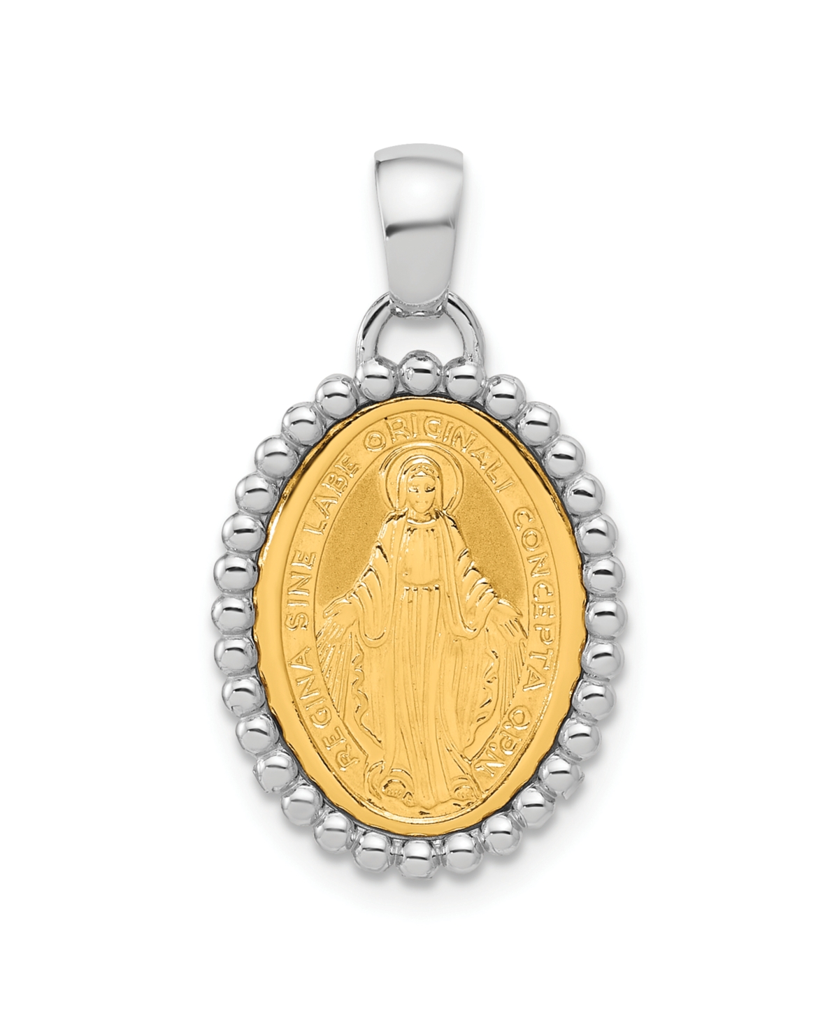 Click here for Macys Miraculous Pendant in 18k Two-Tone Gold - Ye... prices