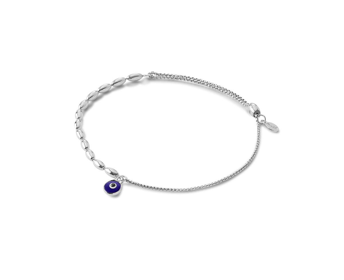 Click here for Alex and Ani Evil Eye Pull Chain Bracelet - Silver prices
