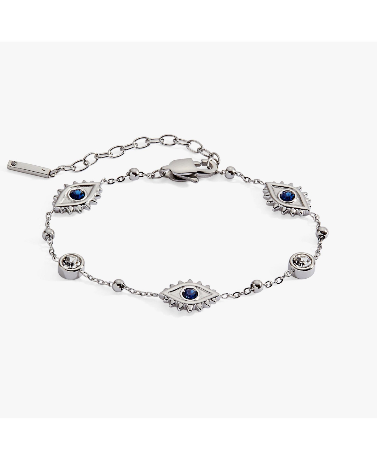 Click here for Alex and Ani Evil Eye Crystal Stone Chain Bracelet prices