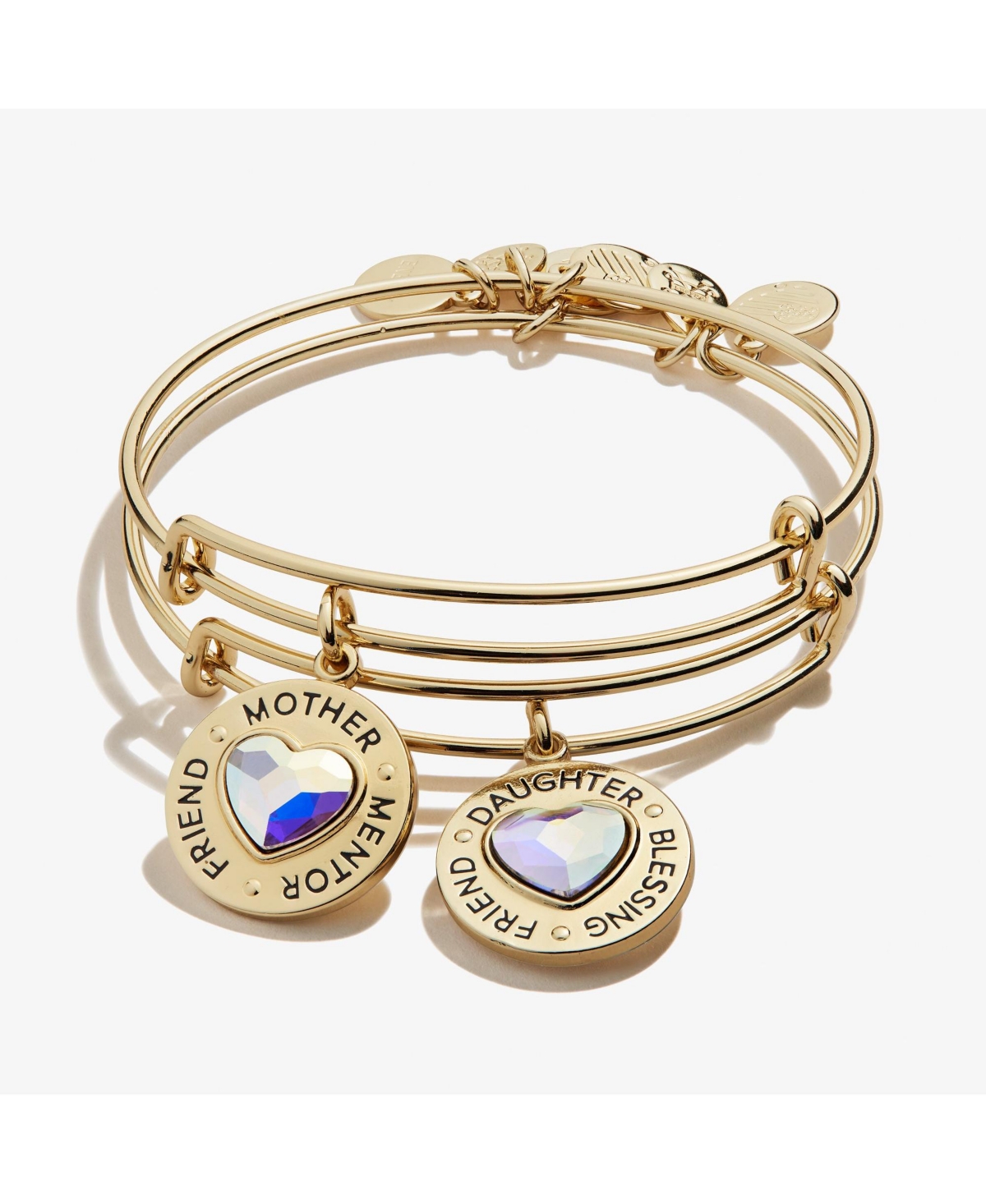 Click here for Alex and Ani Mother Daughter Charm Bangles  Set of... prices