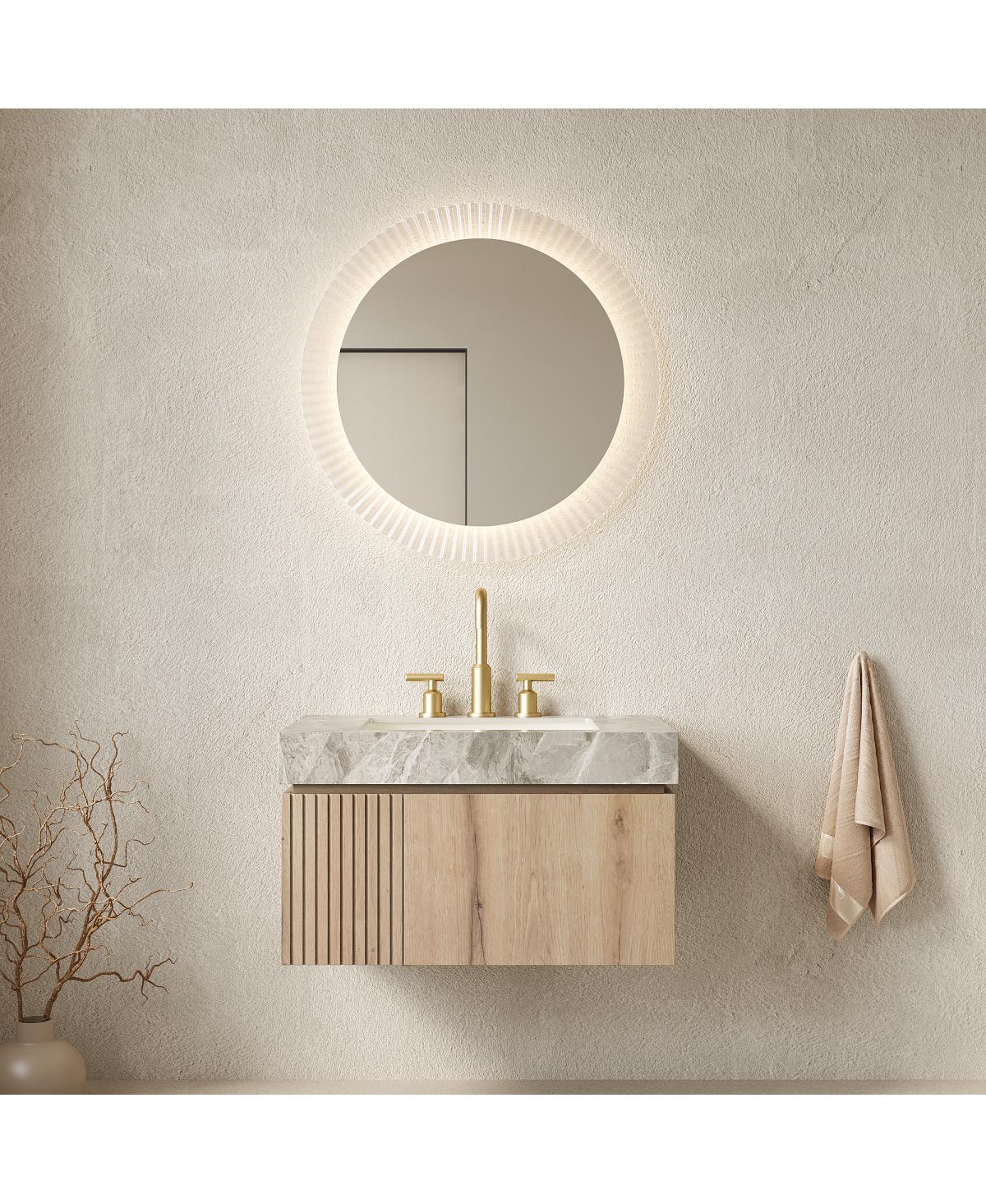 Click here for Sillysis 30 Inch Mounted Bathroom Vanity with Sint... prices