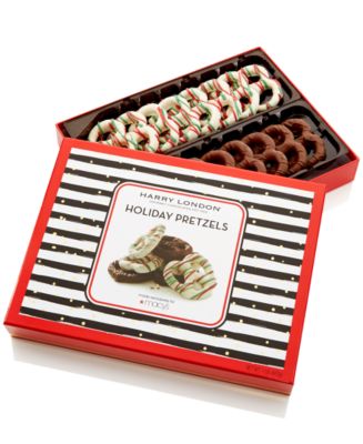 Harry London Holiday Collection, Large Holiday Pretzel Box - Macy's