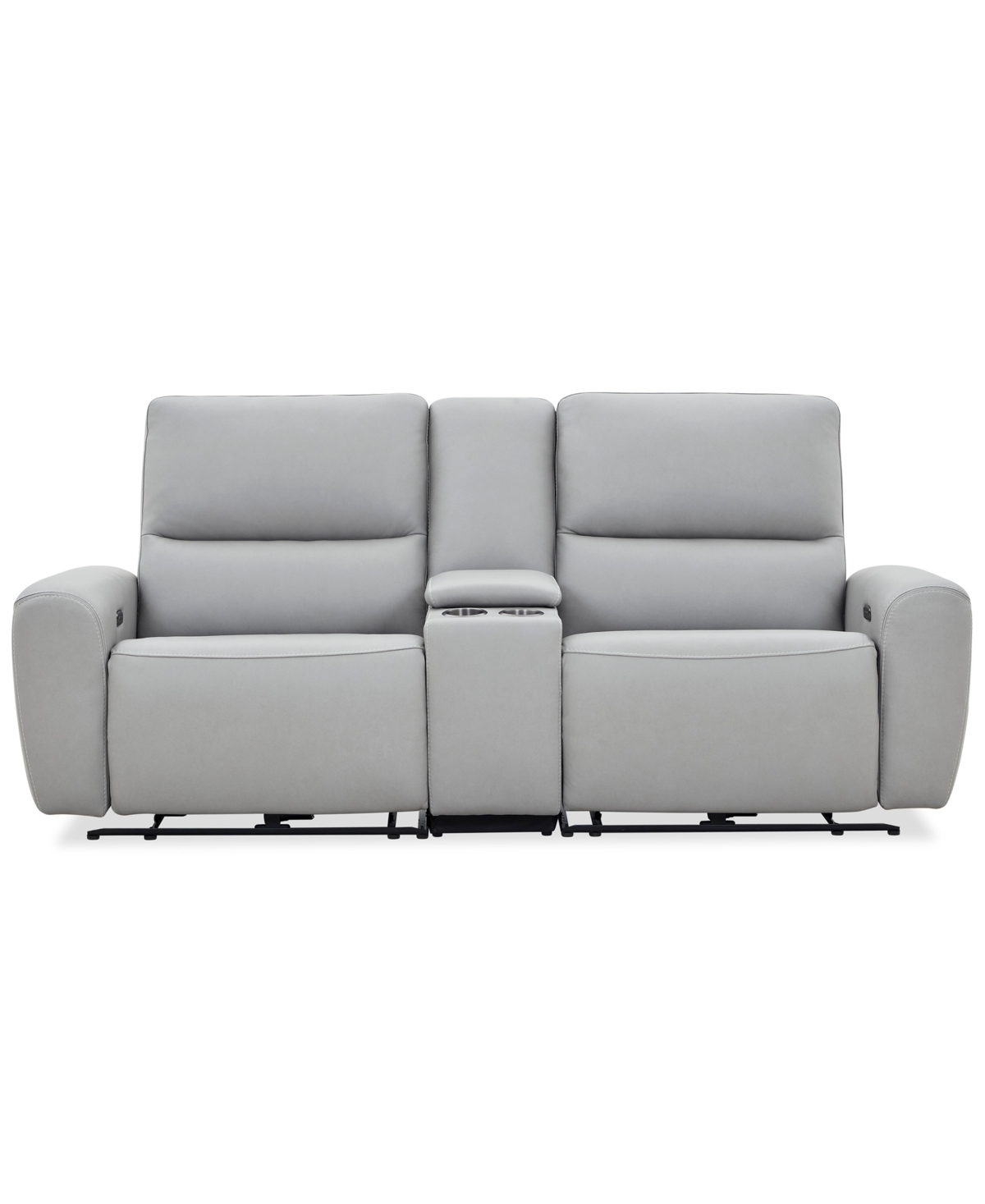 Click here for Symond 3-Piece Leather 2 Power Motion Sofa with Co... prices