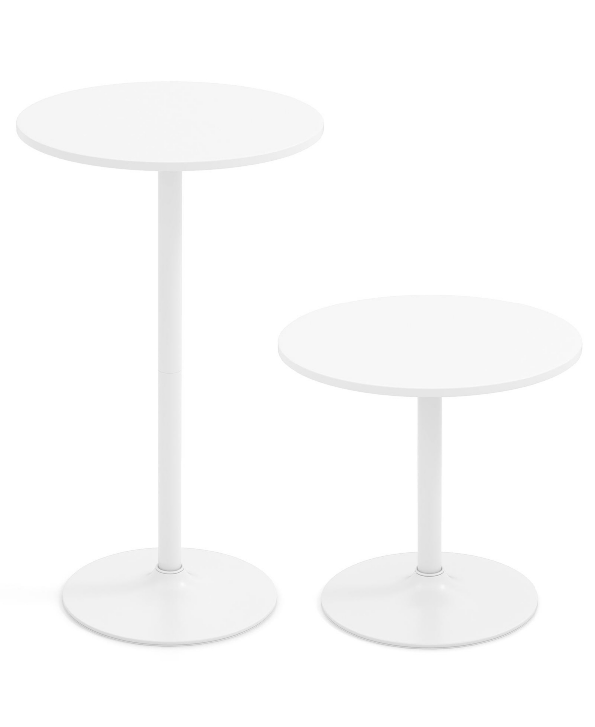 Click here for Slickblue Bar Height Round Bistro Tables Set of 2... prices