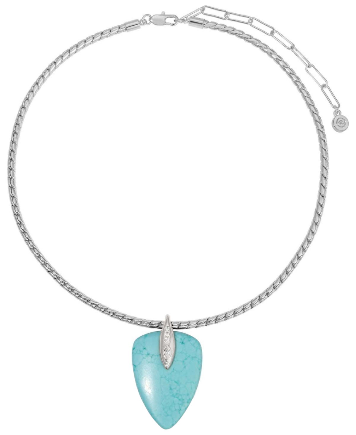 Click here for Ettika Turquoise Solstice Pendant Choker Necklace... prices
