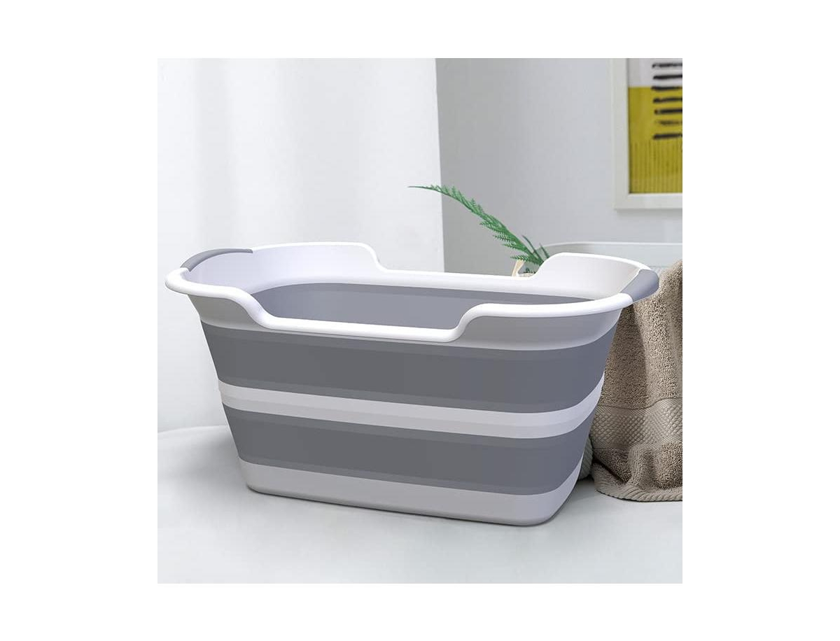 Click here for Aronkl Collapsible Bpa Free Pet Bathtub with Drain... prices
