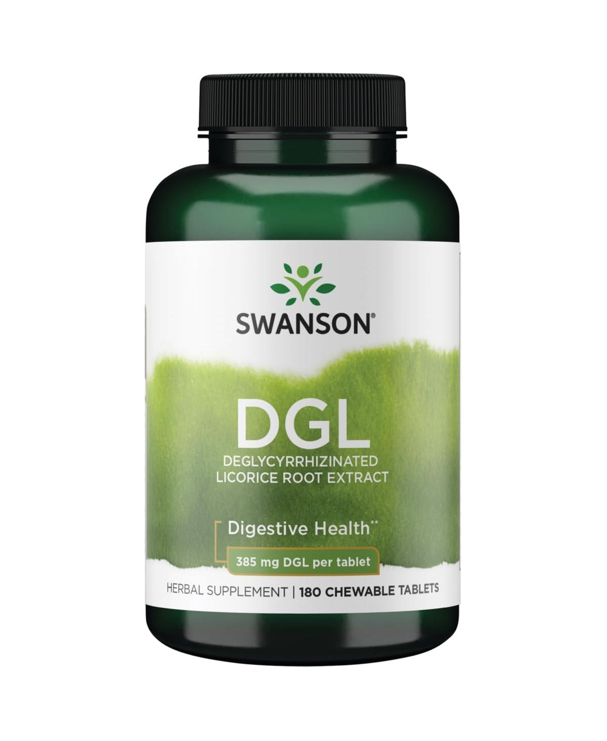 Click here for Swanson Dgl Licorice 385 Milligrams 180 Chewable T... prices