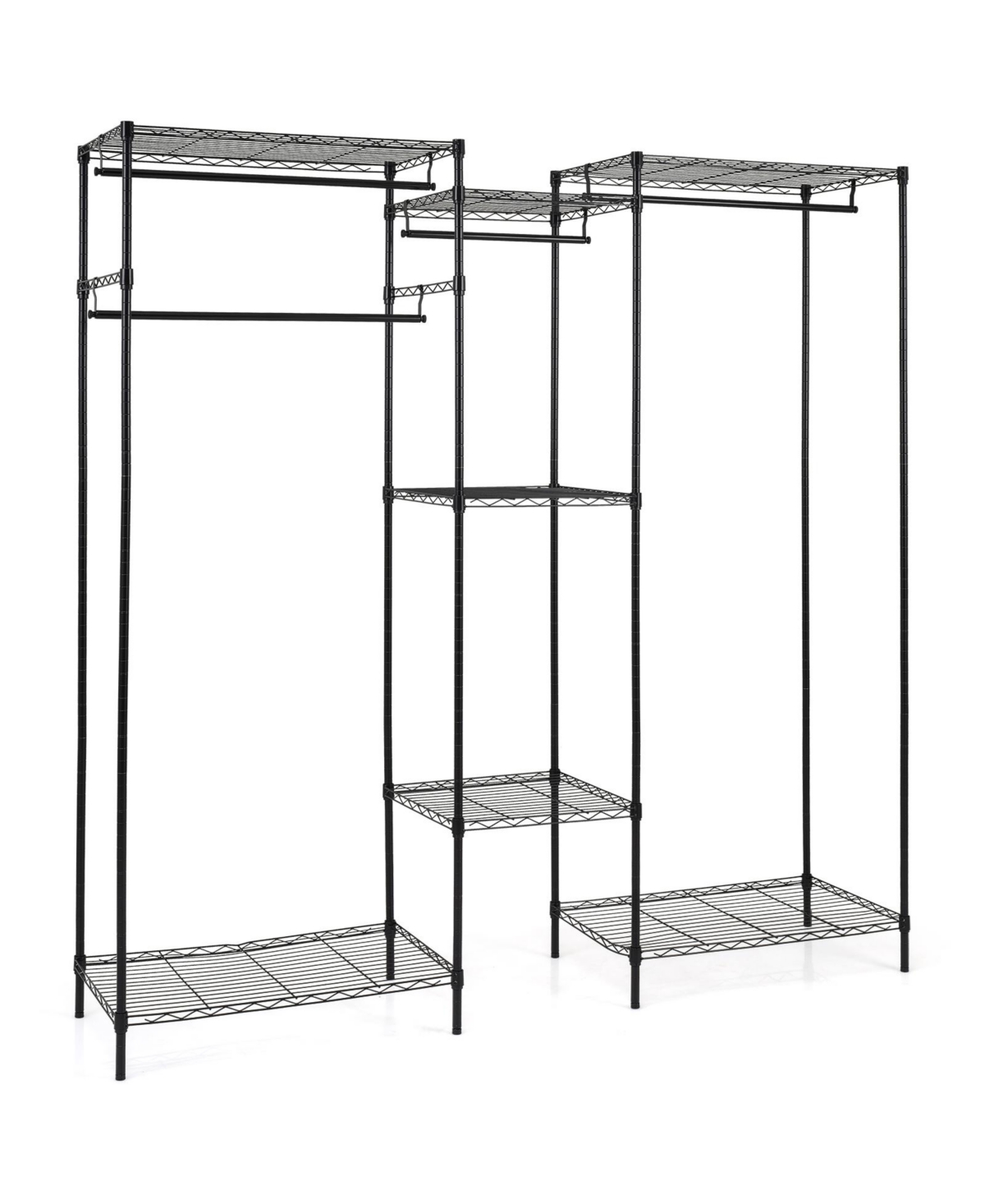 Click here for Gouun Convertible L-Shape and Horizontal Clothes O... prices