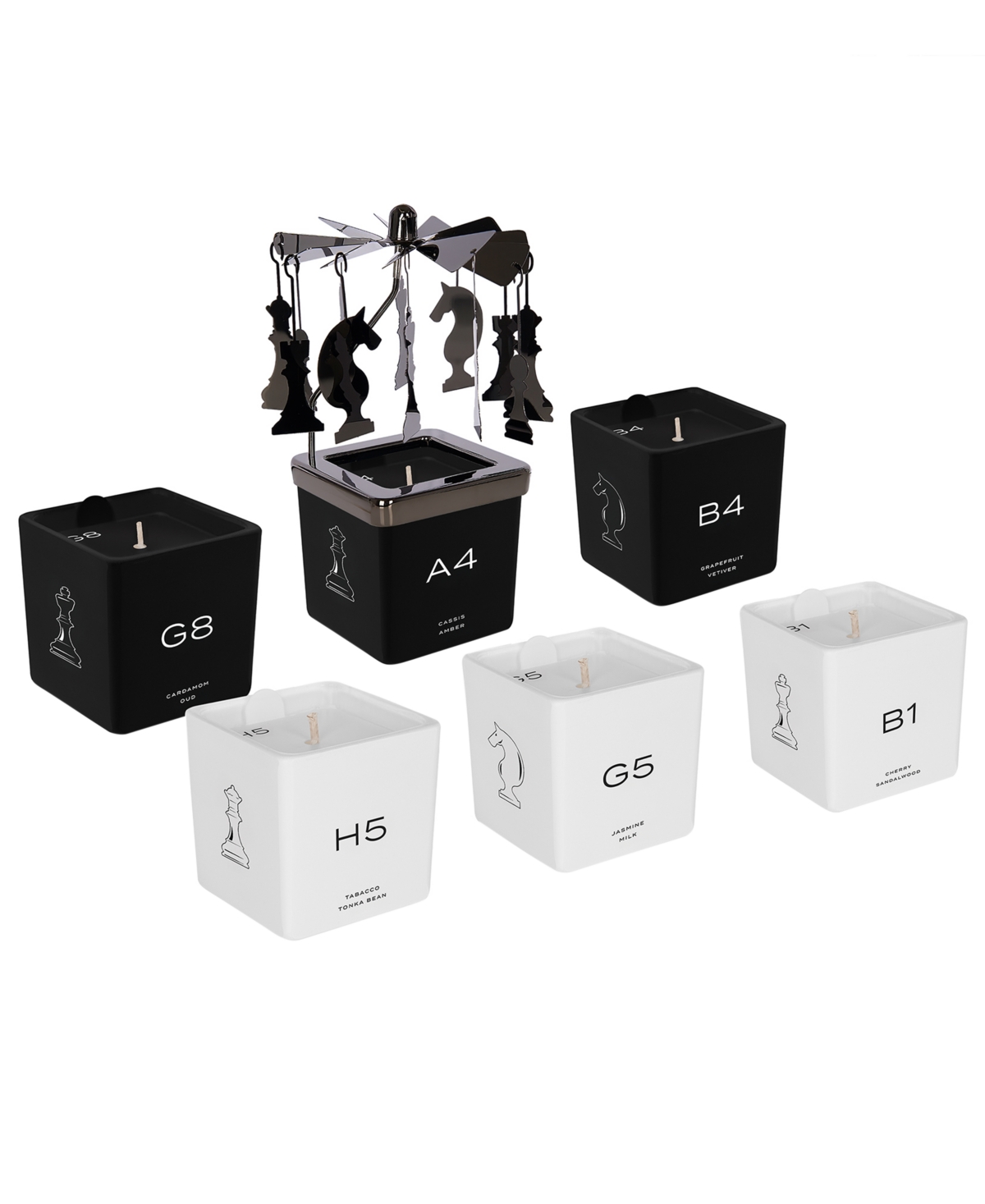 Click here for Mind Games 7-Piece Luxury Candle Set with Carousel prices