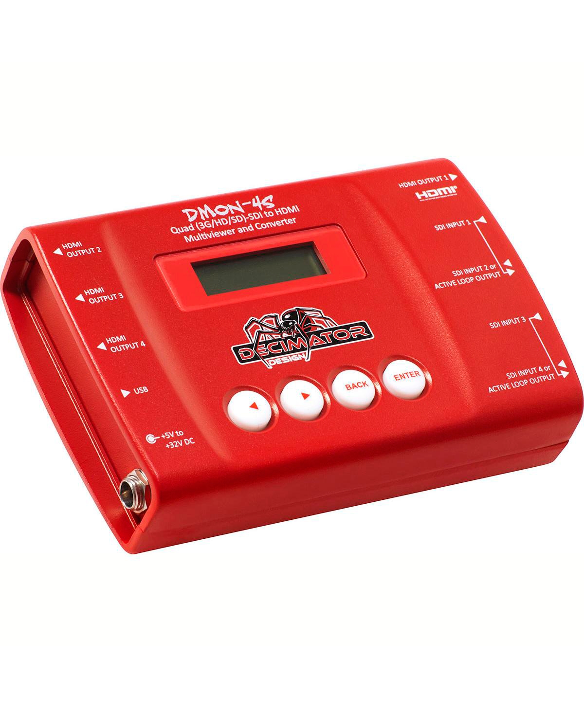 Click here for Decimator Dmon-4S Quad (3G/HD/Sd)-Sdi to Hdmi Mult... prices