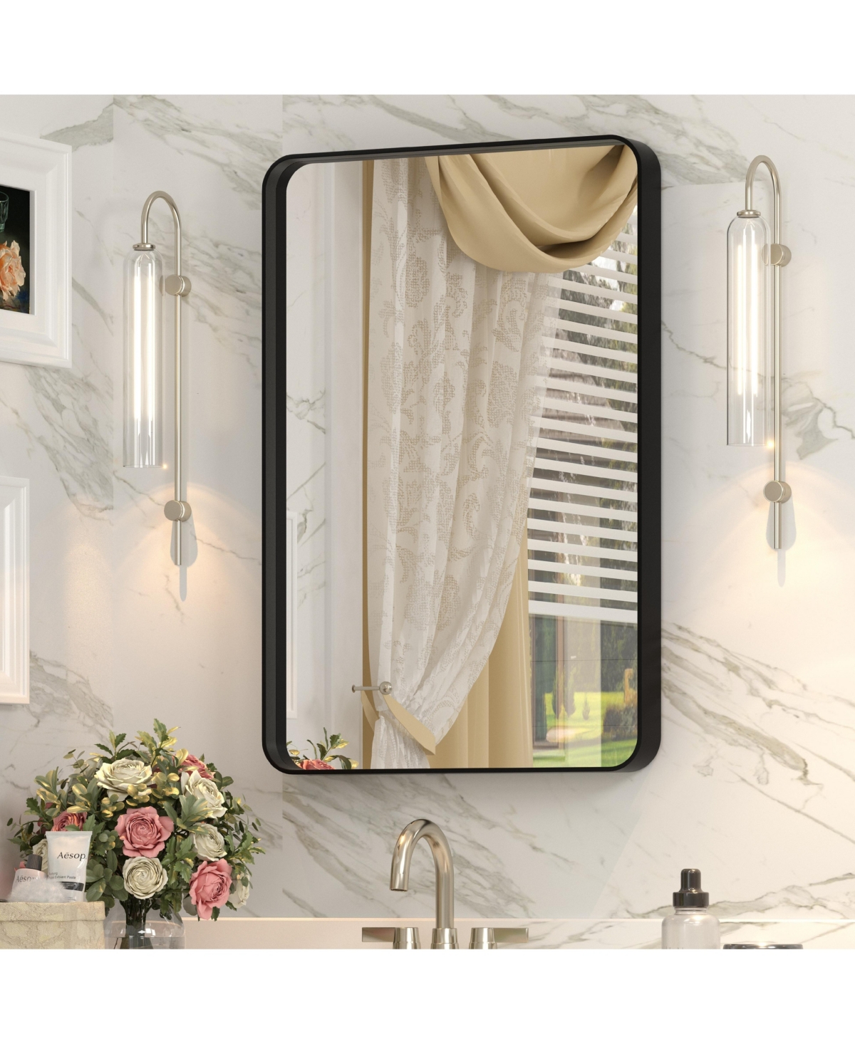 Click here for Apmir 16 x 24 High-Strength Tempered Glass and Alu... prices