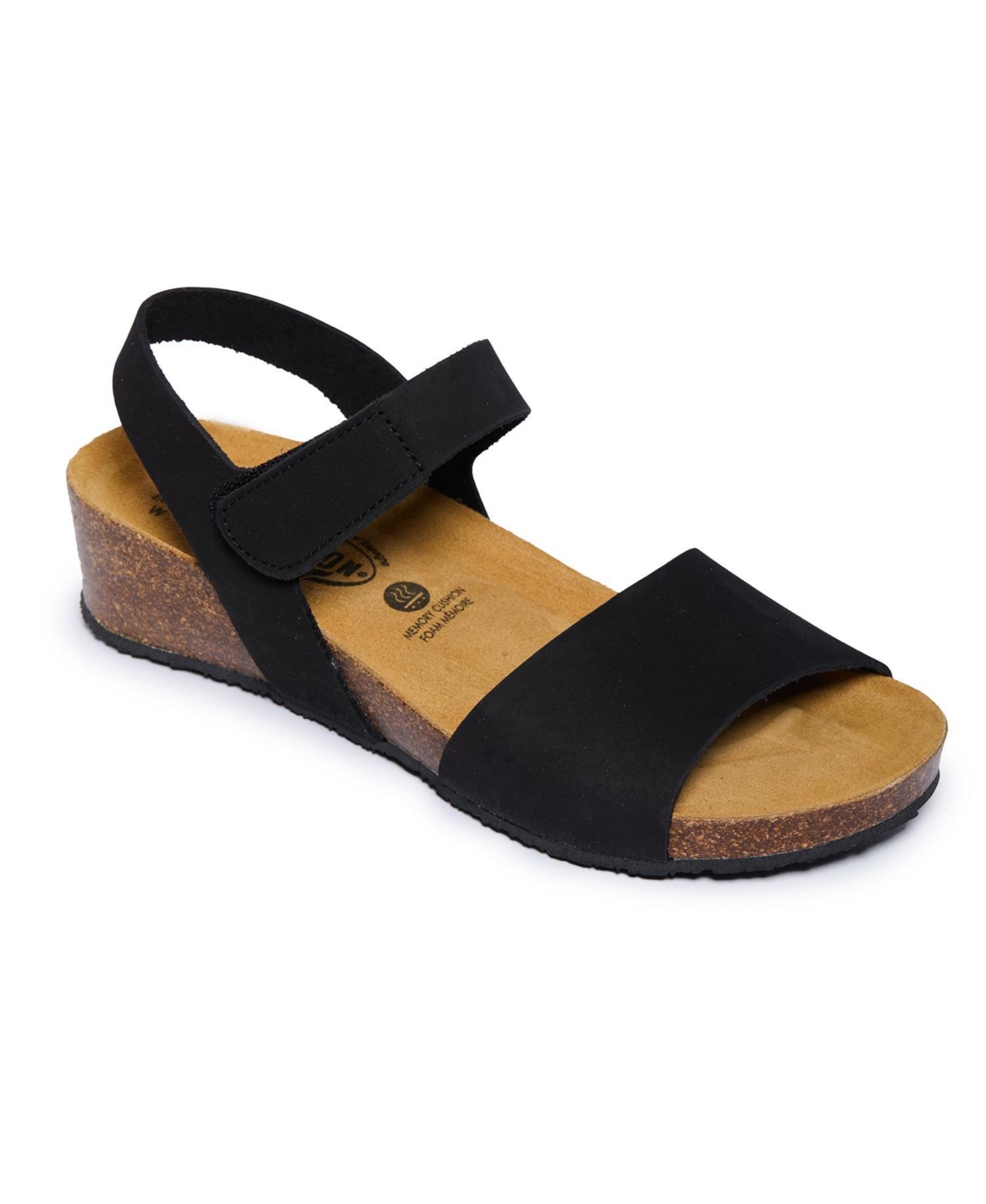 Click here for Plakton Womens Platform Sandal Luna - Black prices