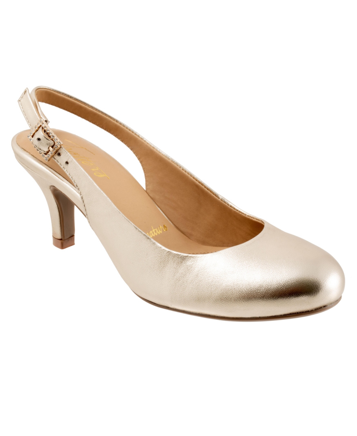 Click here for Trotters Lexi Womens Bridal Pump - Champagne prices