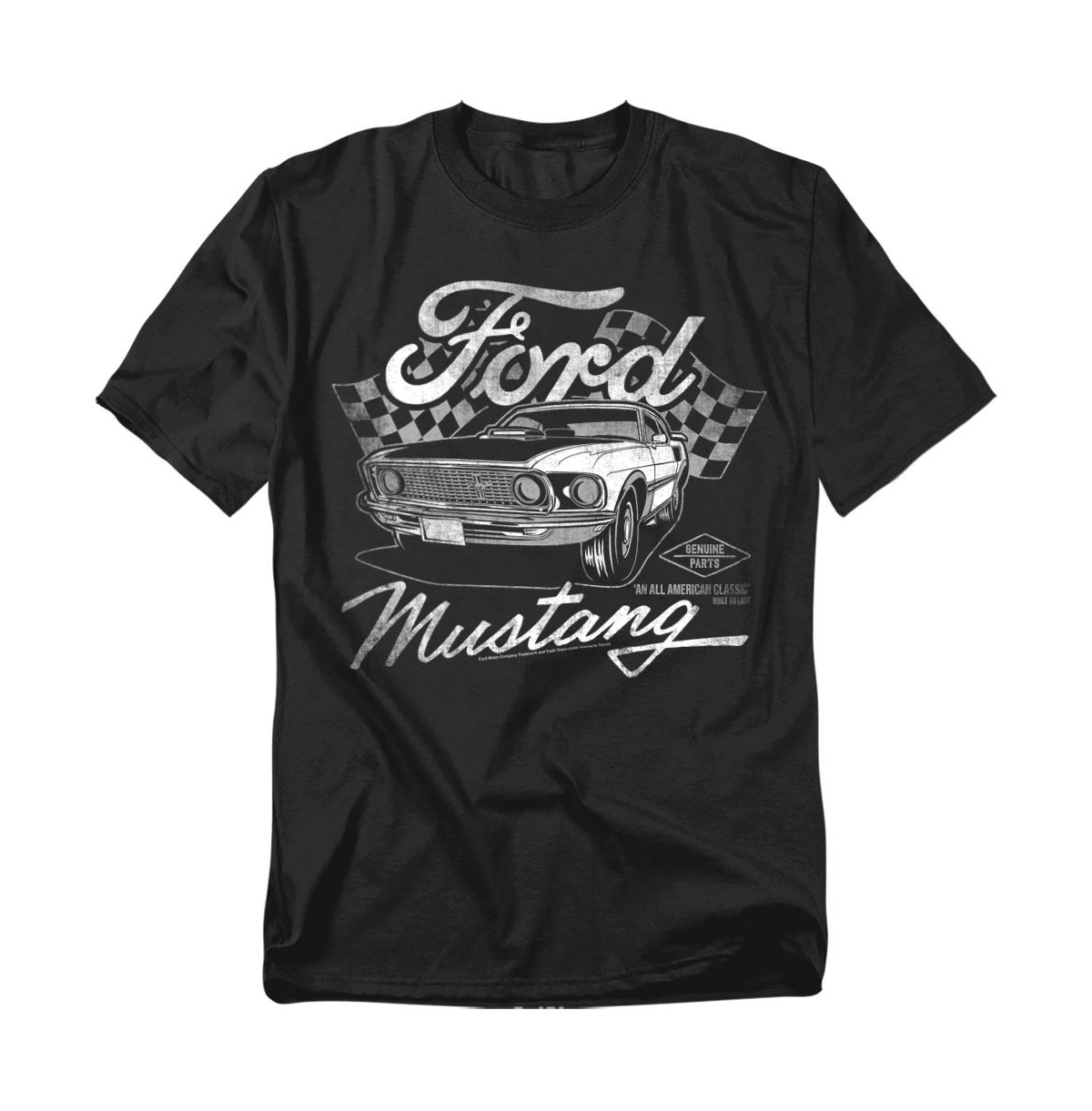 Click here for Mustang Mens Ford Flags T-Shirt - Black prices