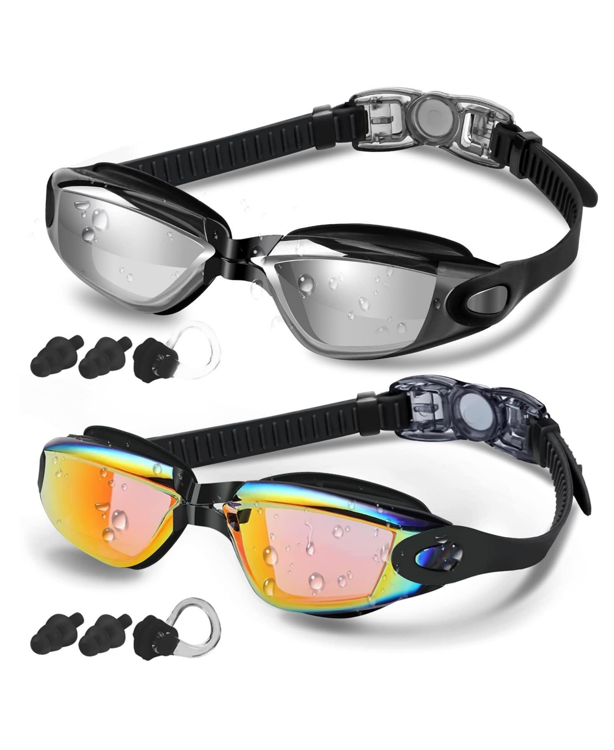 Click here for Gnuadz Swim Goggles Adult Anti Fog Uv Protection L... prices